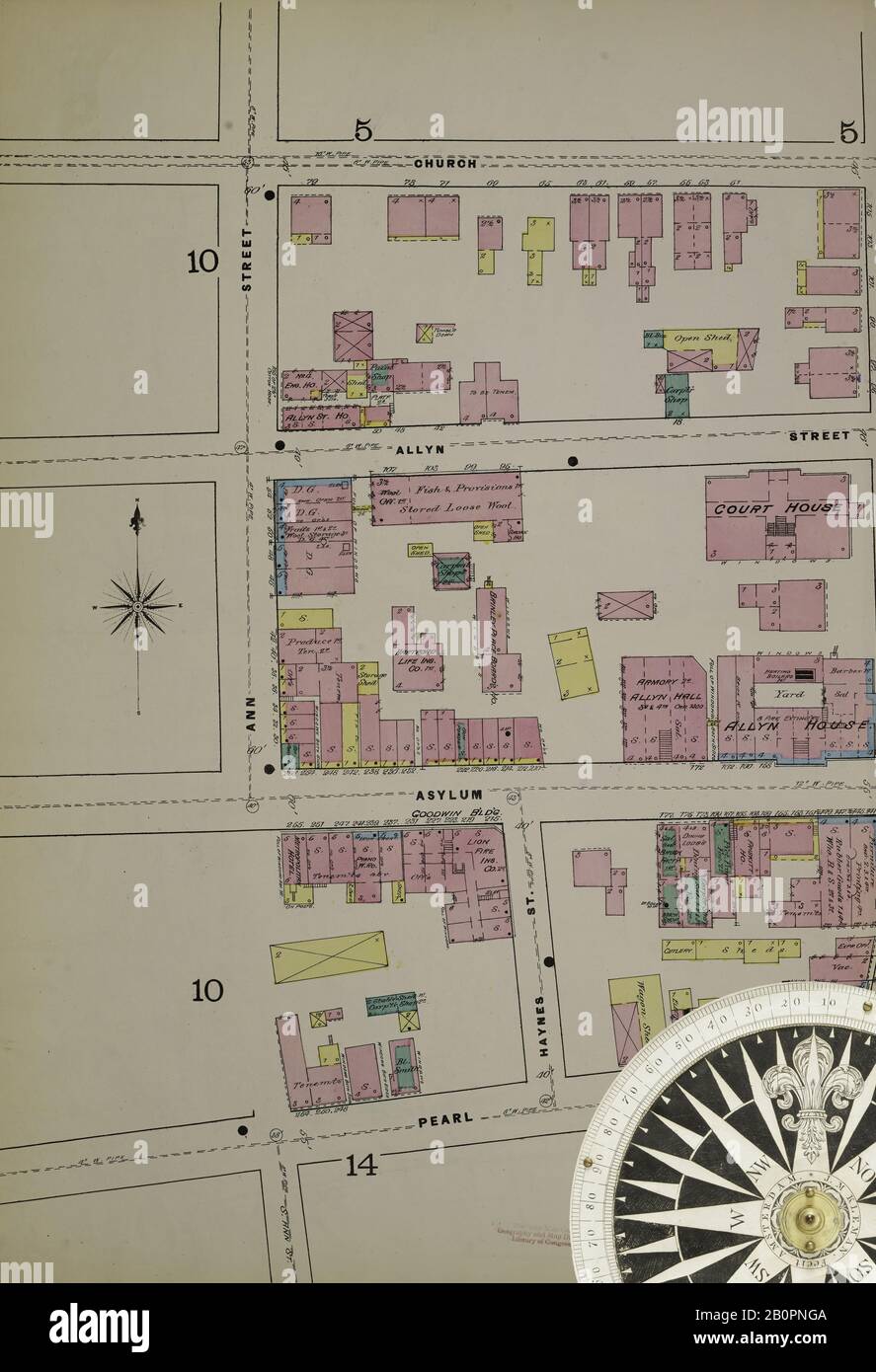 Image 19 of Sanborn Fire Insurance Map from Hartford, Hartford County ...