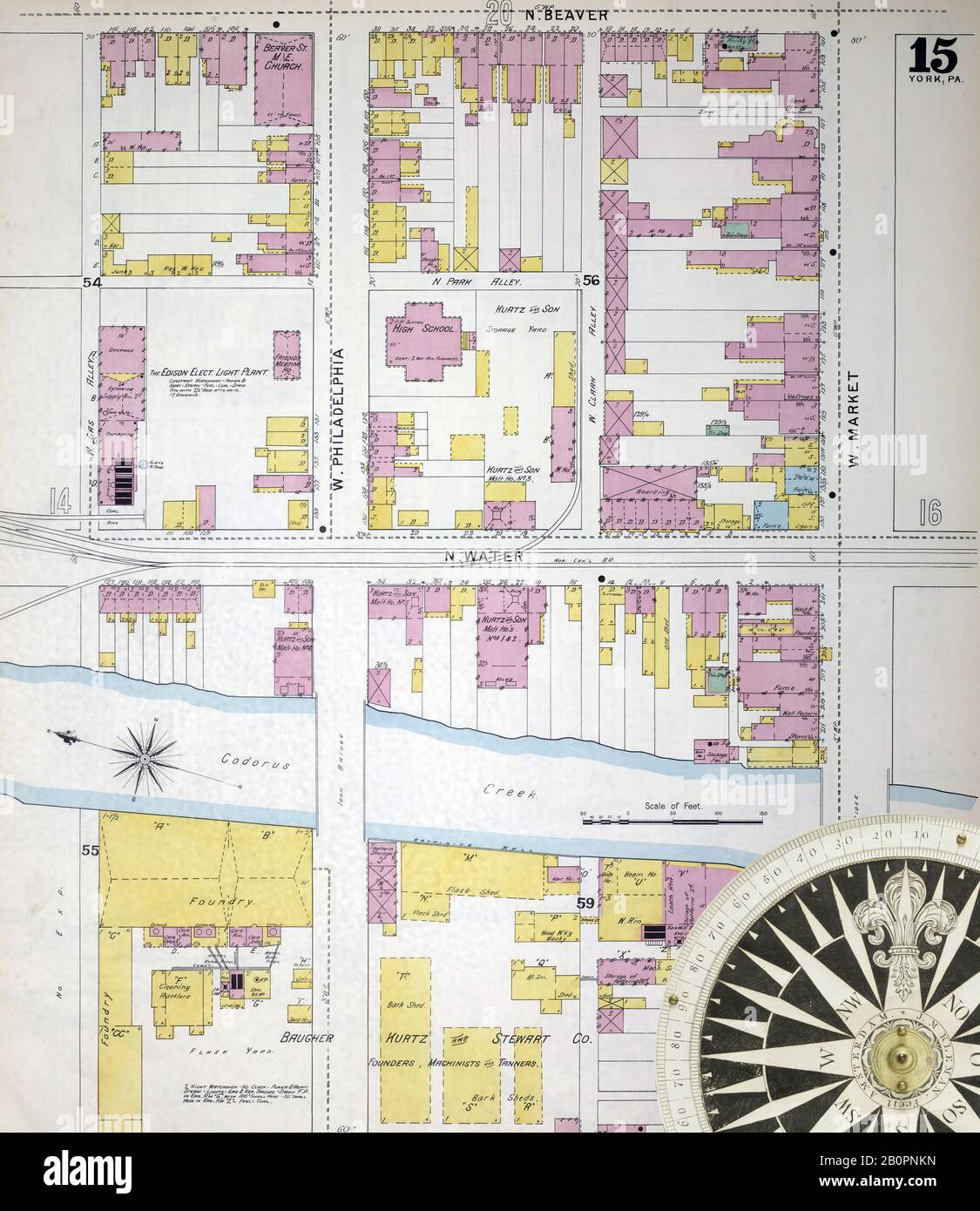 Map of shrewsbury hi-res stock photography and images - Alamy
