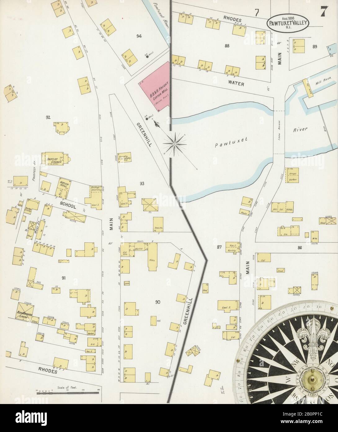 Clyde river map hi-res stock photography and images - Alamy