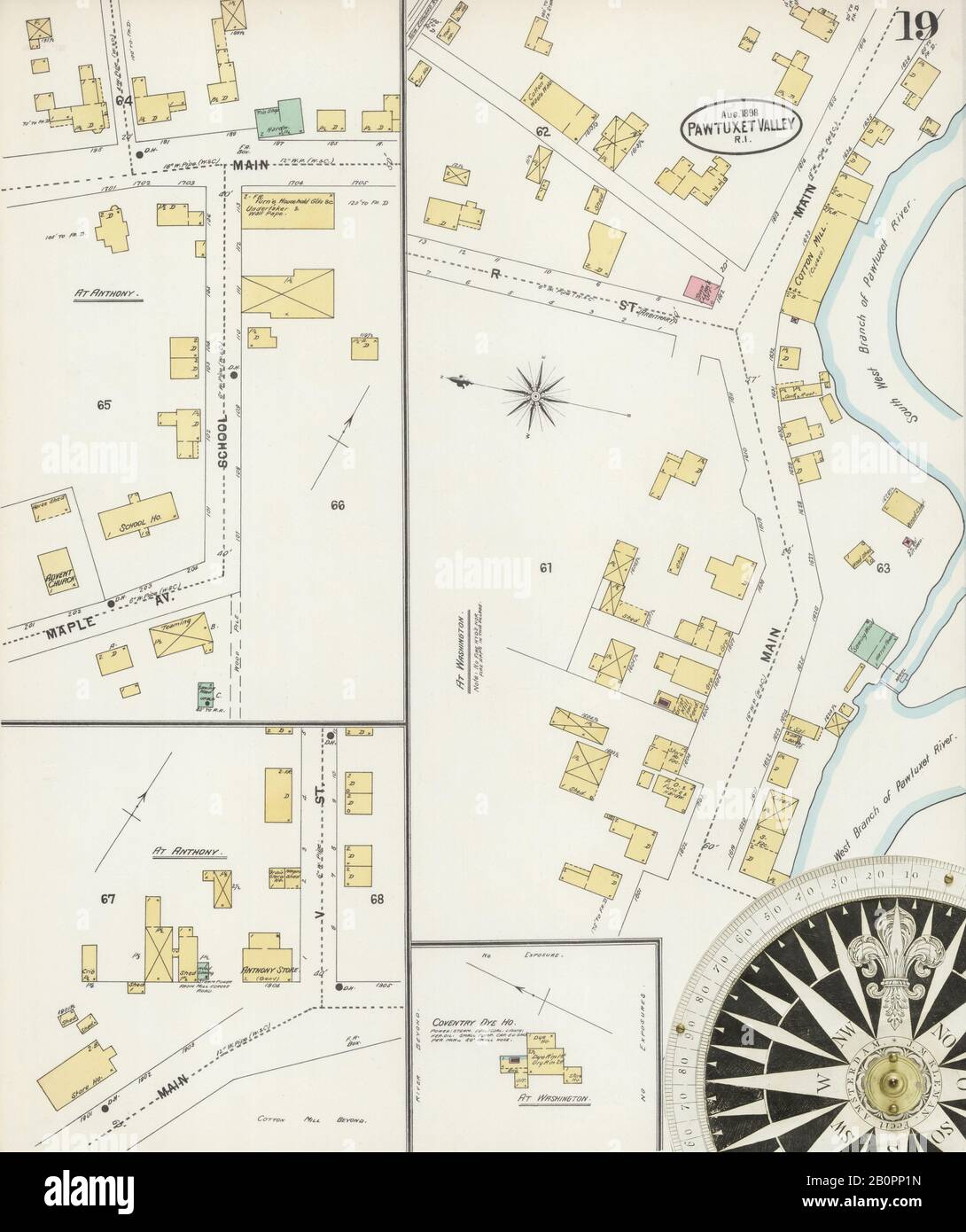 Map of kent washington hi-res stock photography and images - Alamy