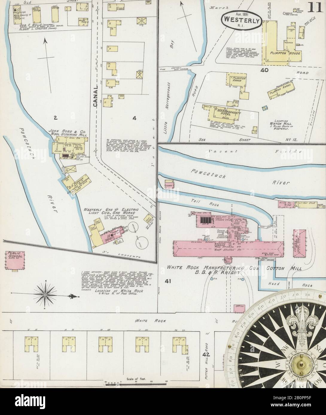Image 11 of Sanborn Fire Insurance Map from Westerly, Washington County ...