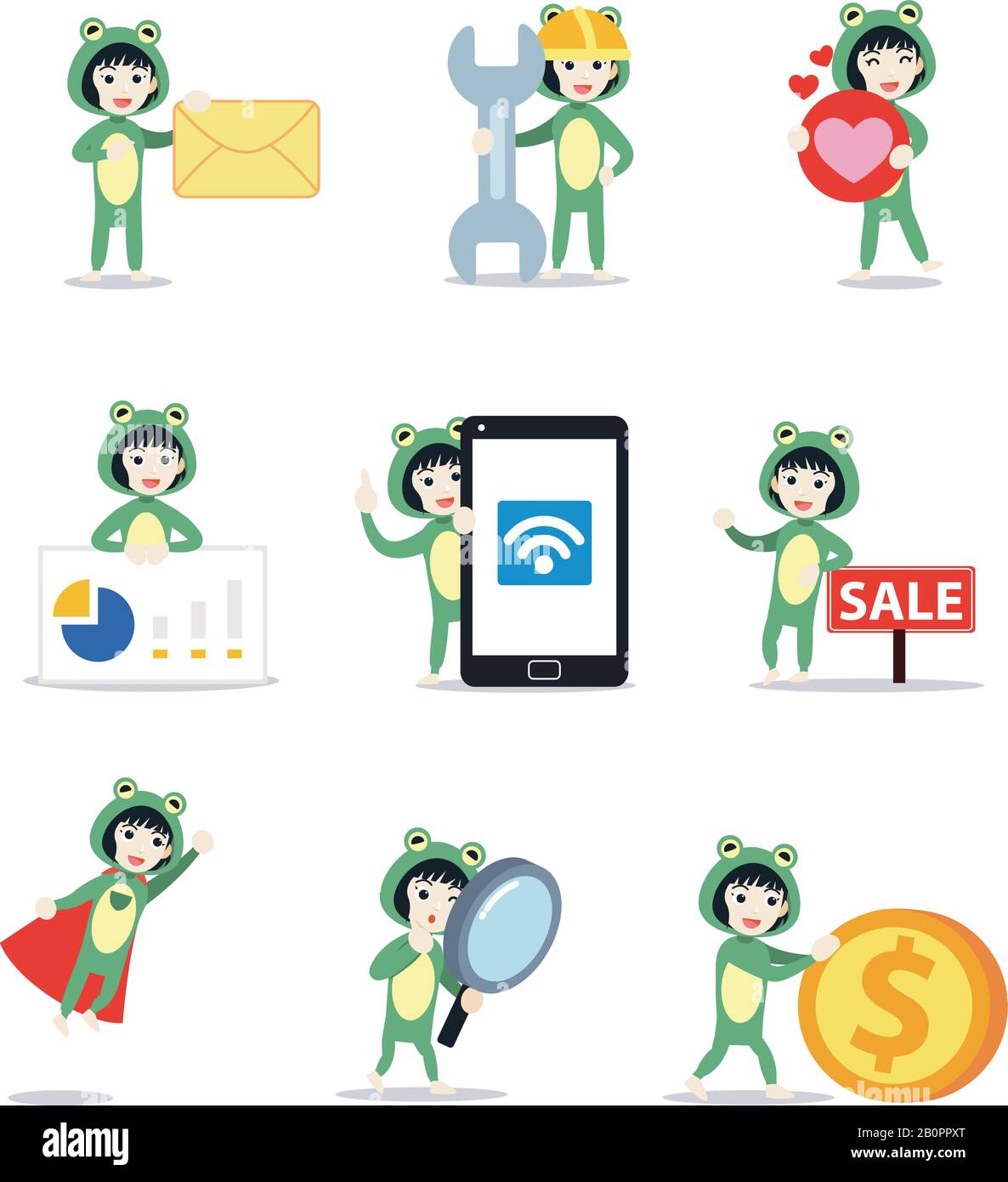 Wearing party glass Cut Out Stock Images & Pictures - Alamy