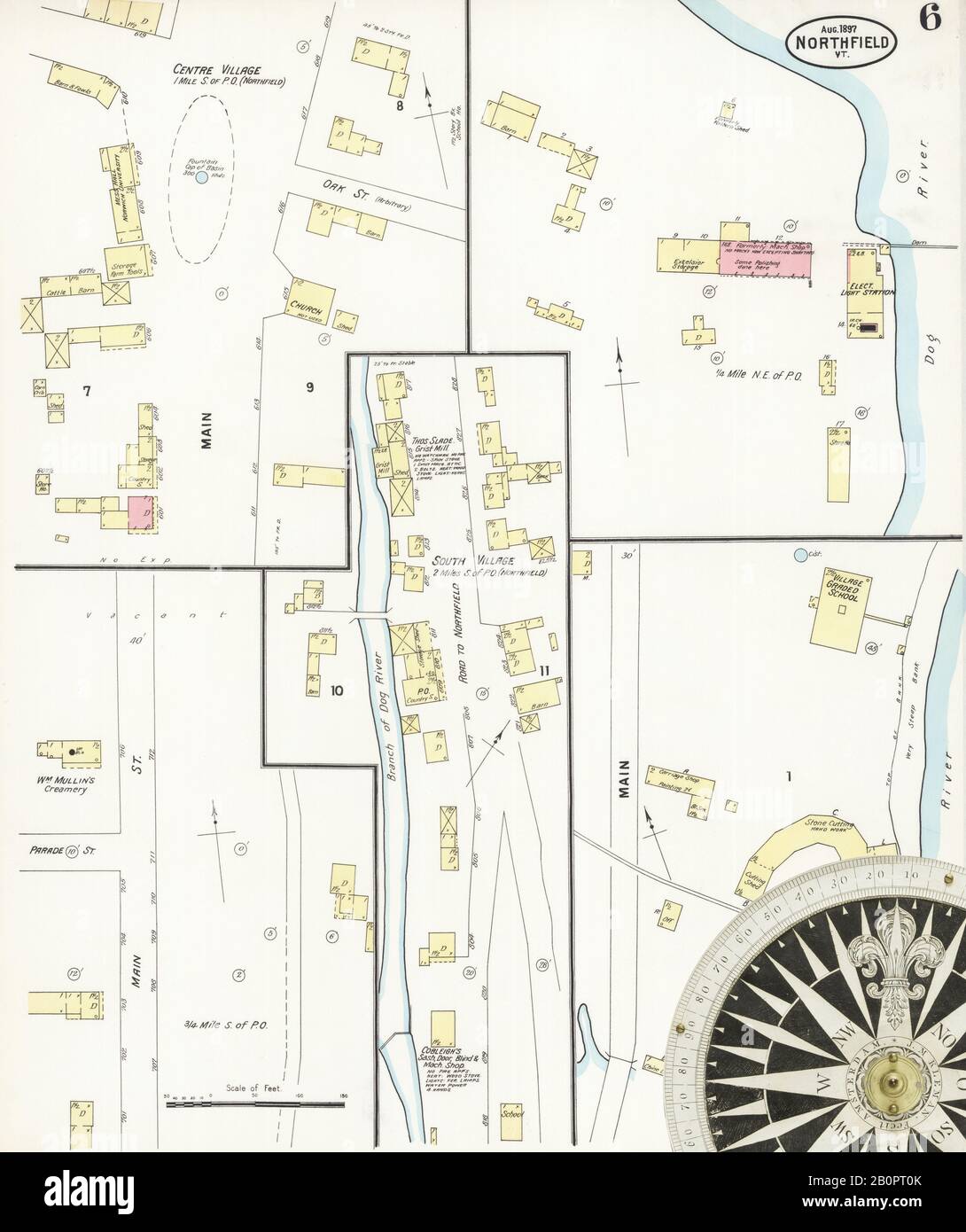 Northfield map hi-res stock photography and images - Alamy