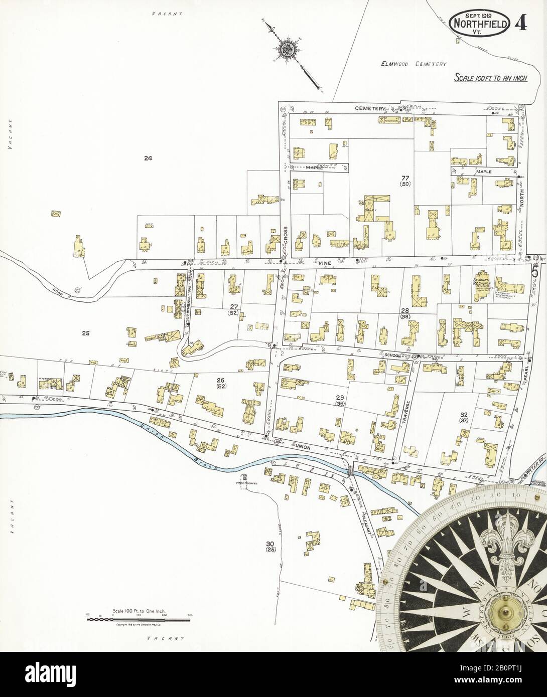 Northfield map hi-res stock photography and images - Alamy