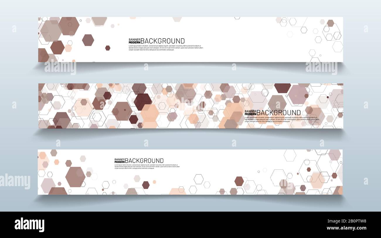 set rectangular banner background. modern abstract vector design Stock Vector Image & Art - Alamy