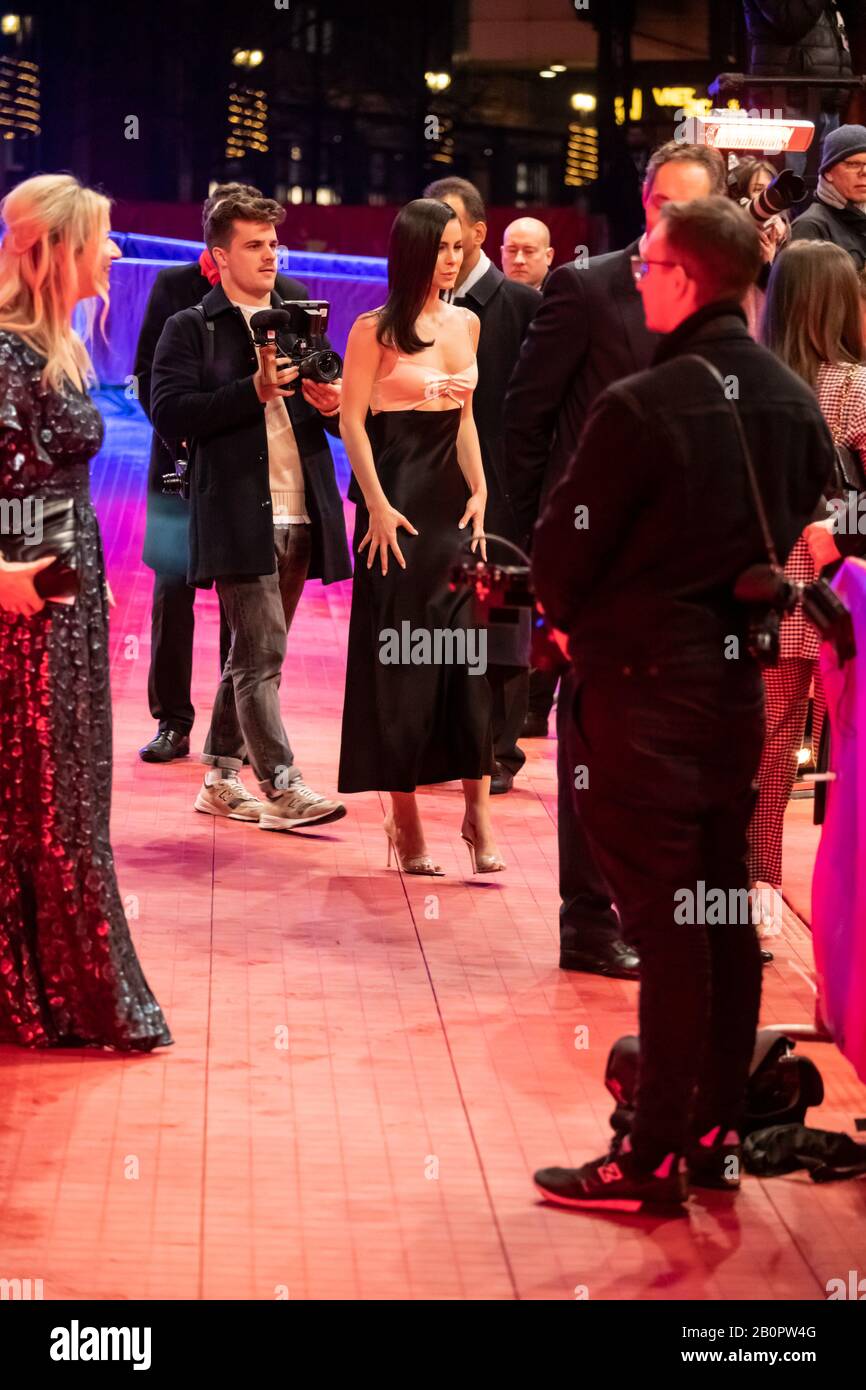 Lena Meyer Landrut bei der Eroeffnung der 70. Berlinale Internationale ...