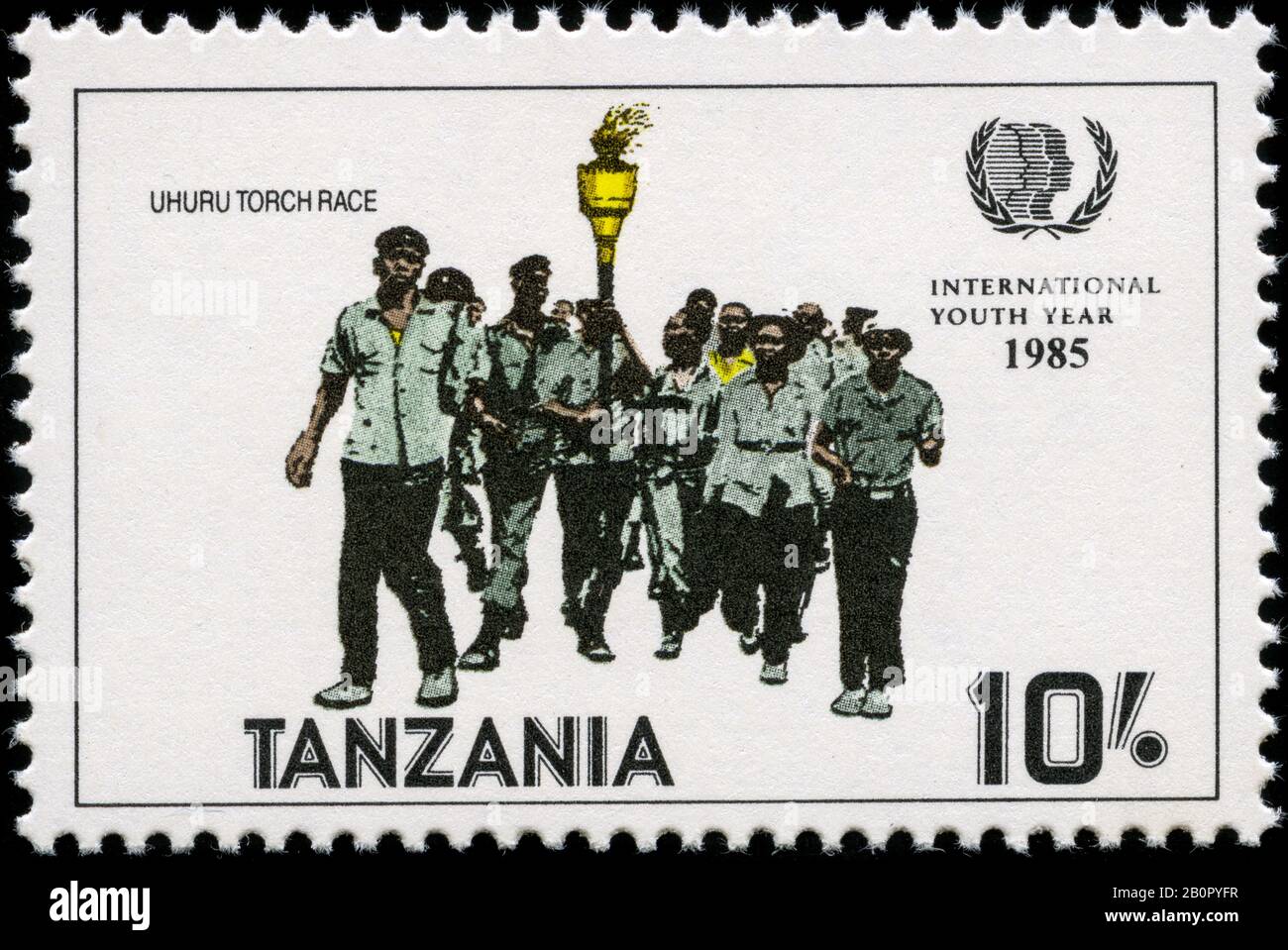 Uhuru Torch Race Stock Photo - Alamy