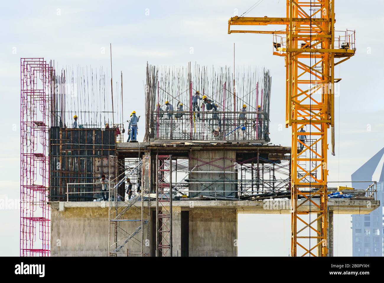 Formwork and rebar hi-res stock photography and images - Alamy