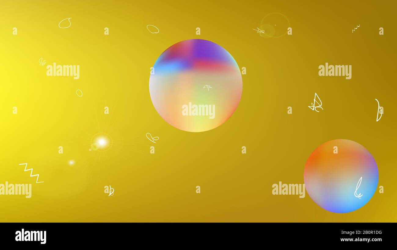 Crisp space fantasy. Creative colorific illustration design. Background ...