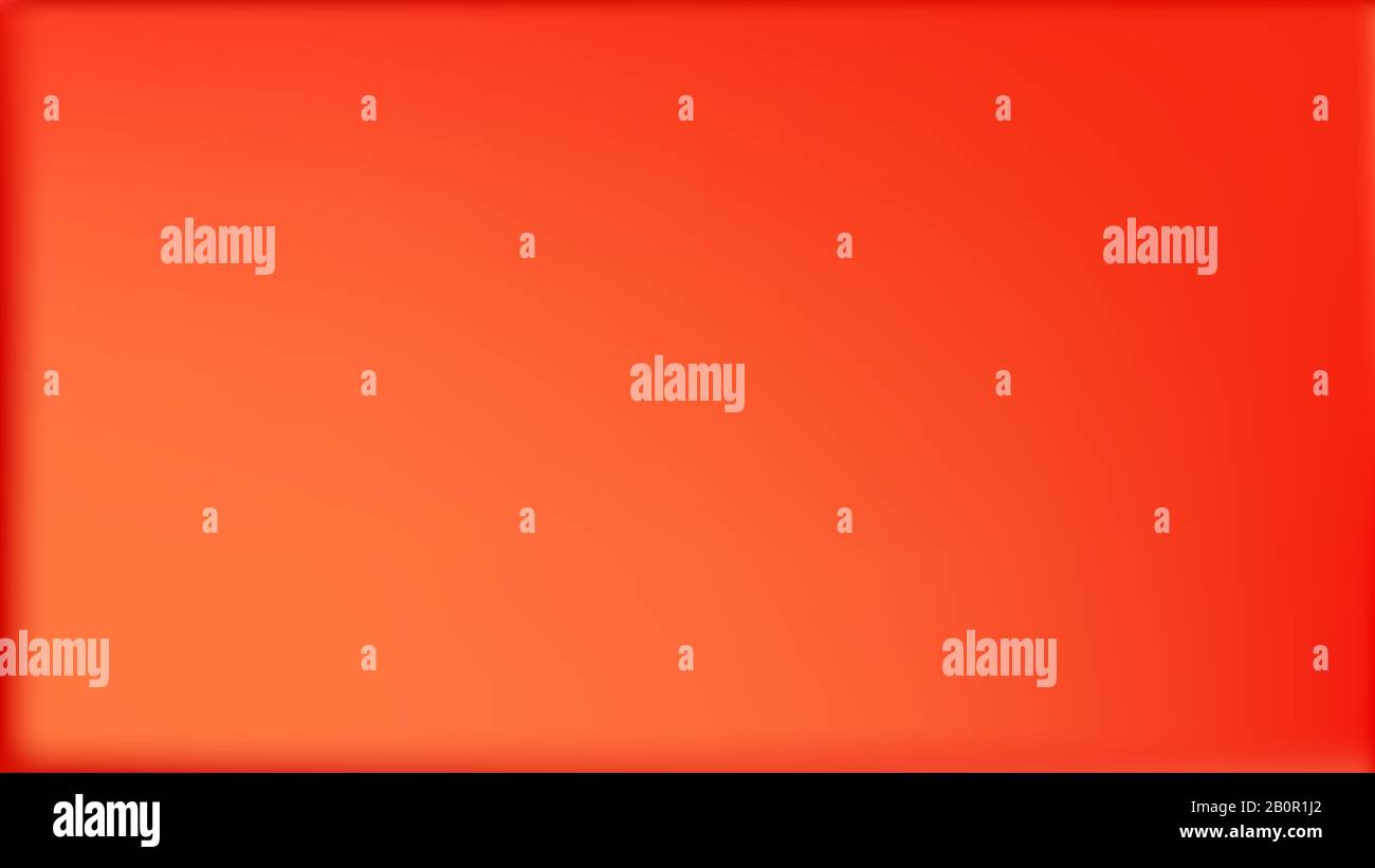 Vermilion colored abstract gradient mesh Background. Easy to edit net ...