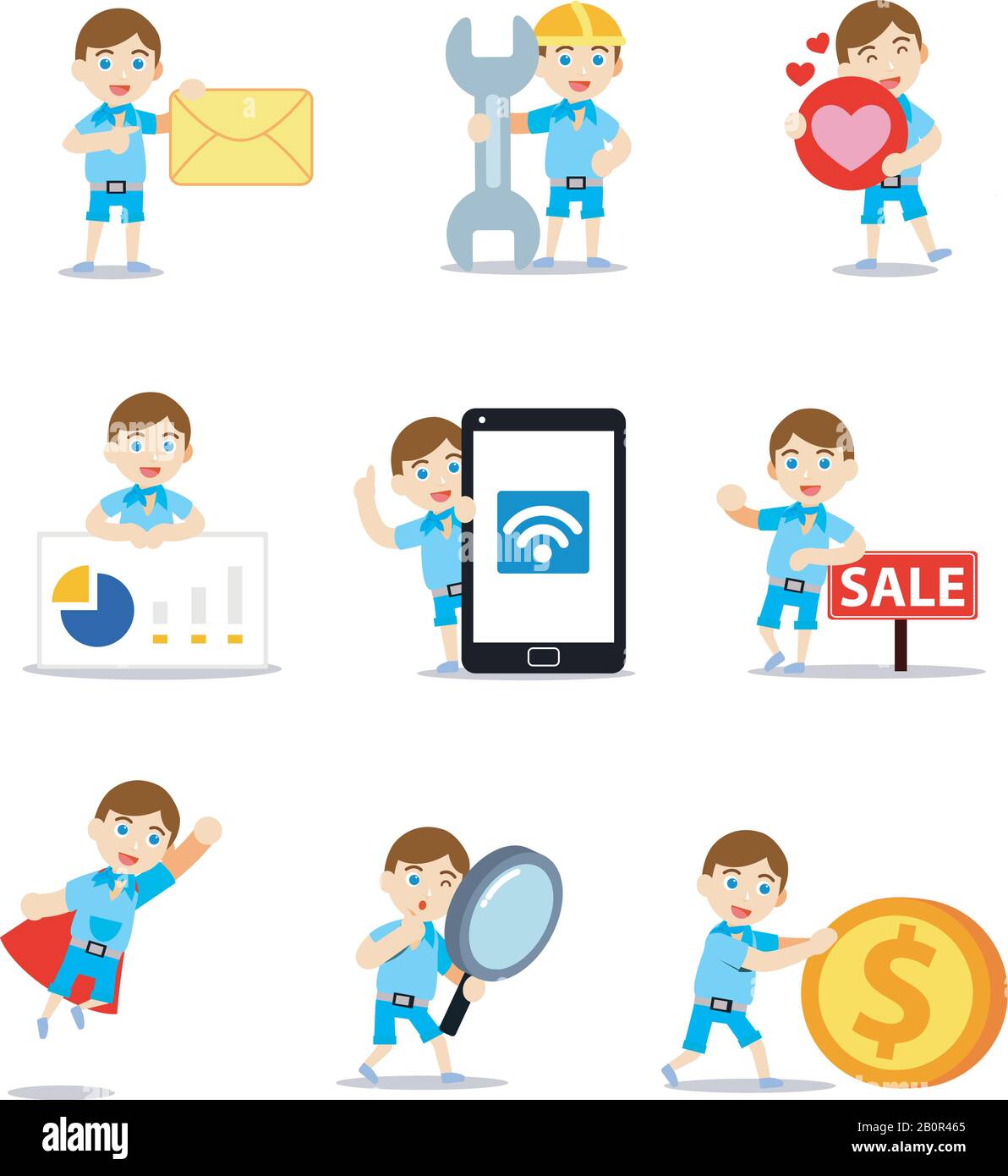 Beauty handsome Stock Vector Images - Alamy