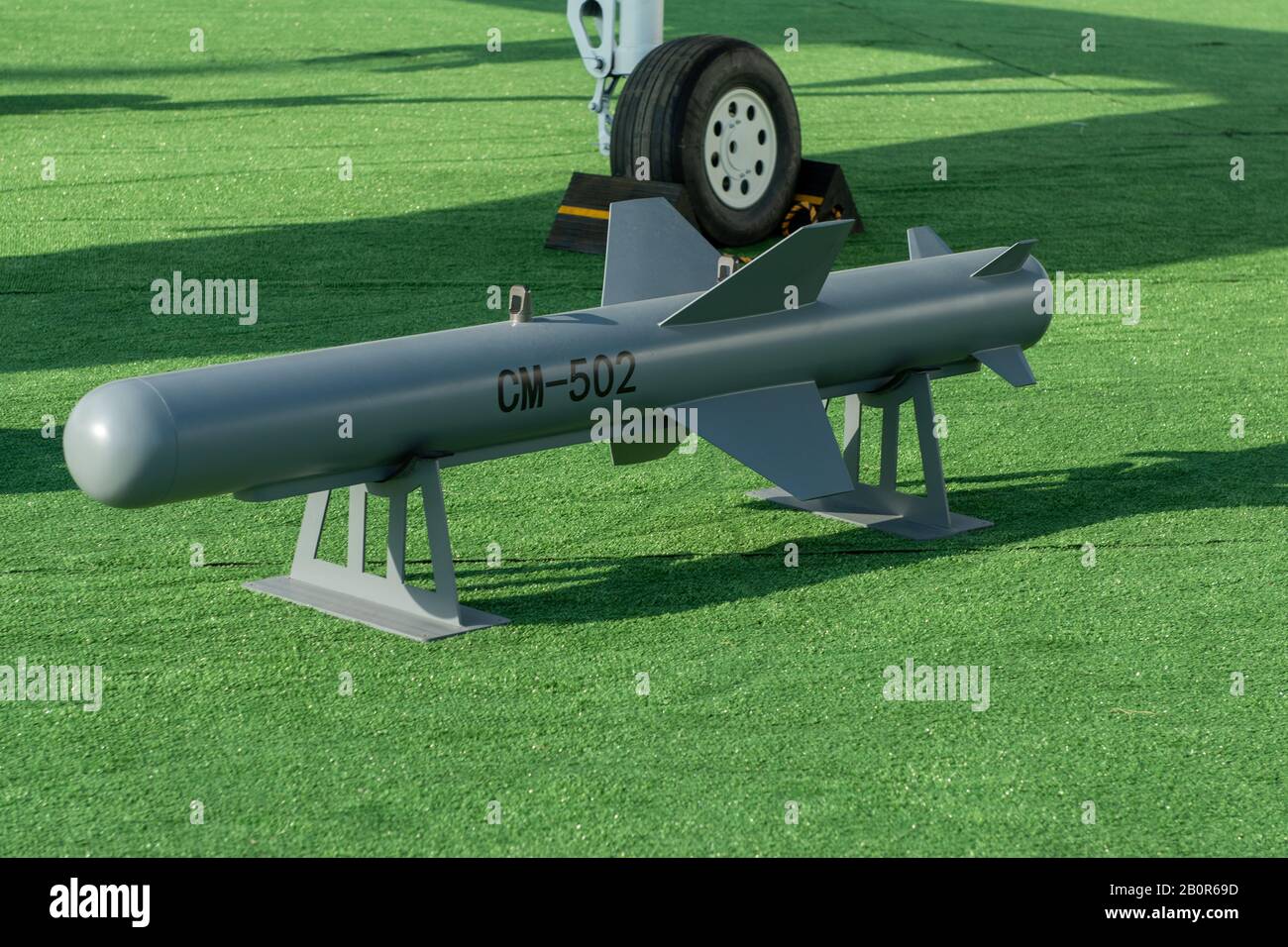 August 30, 2019. Zhukovsky, Russia. Chinese guided bomb CM 502 at the ...