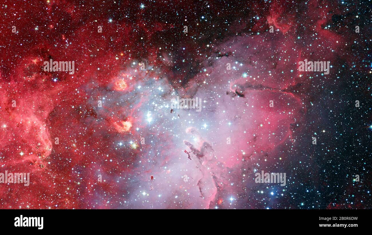 Star birth in the extreme. Elements of this image furnished by NASA ...