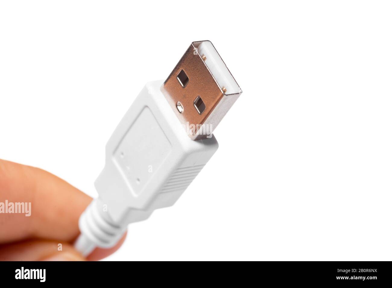 Close up view of a USB cable. creative photo Stock Photo - Alamy