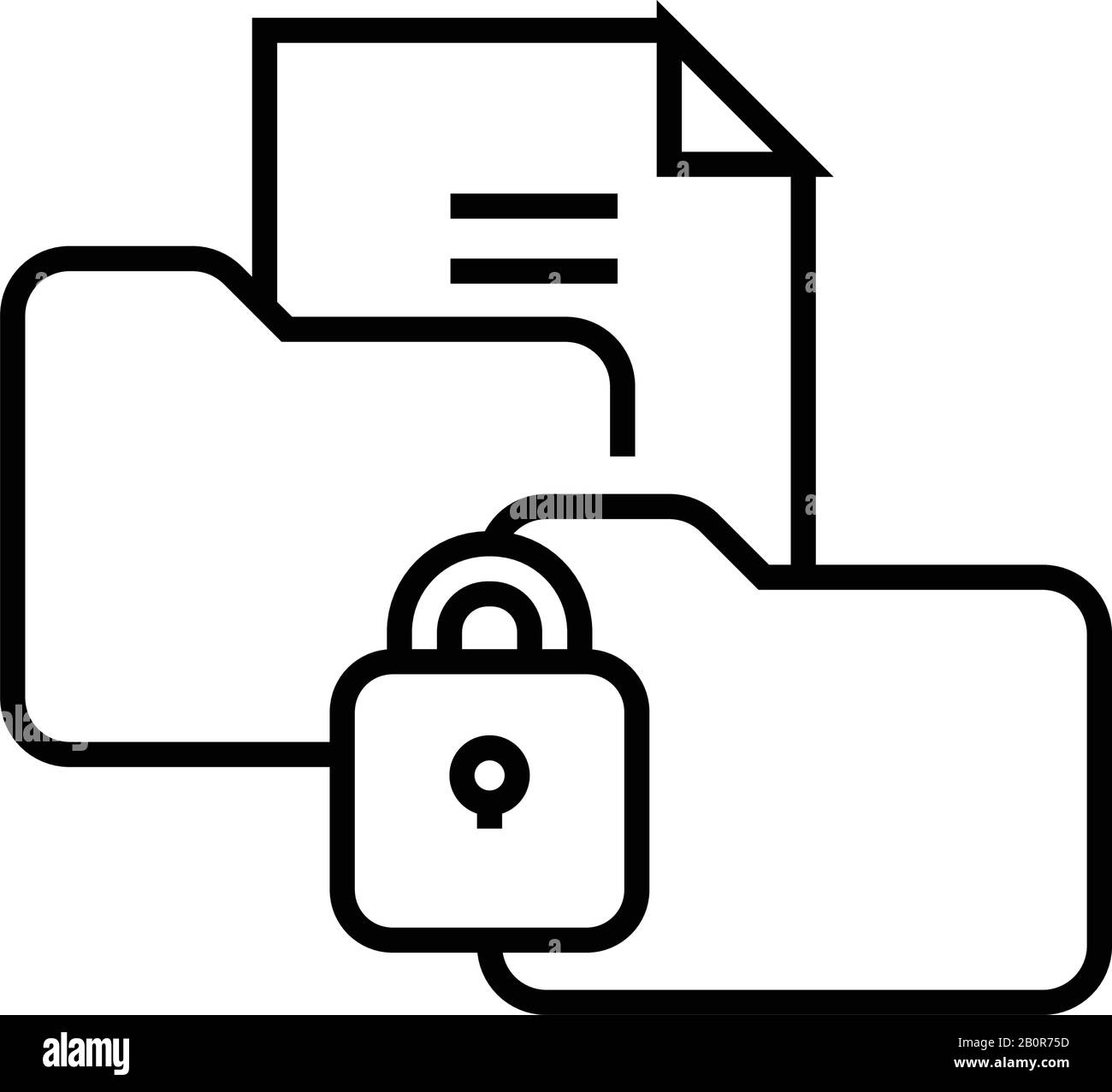 Blocked user icon Black and White Stock Photos & Images - Alamy