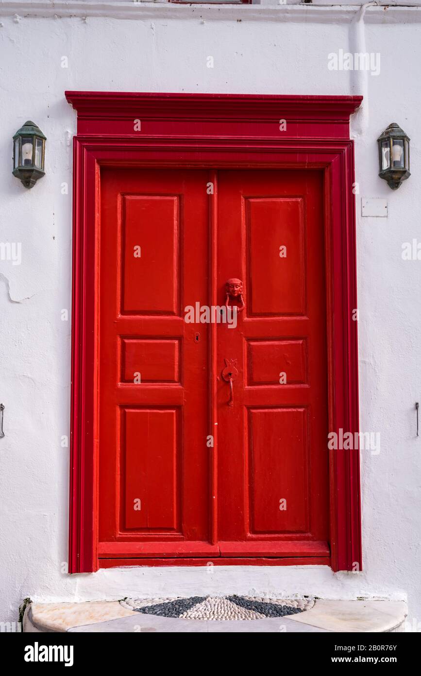 Mykonian architecture hi-res stock photography and images - Alamy
