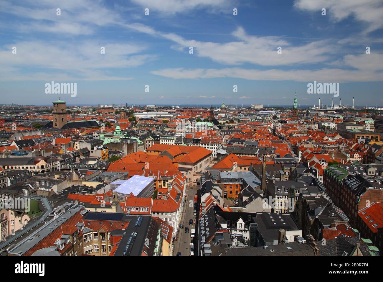 Copenhagen is the capital of Denmark Stock Photo - Alamy