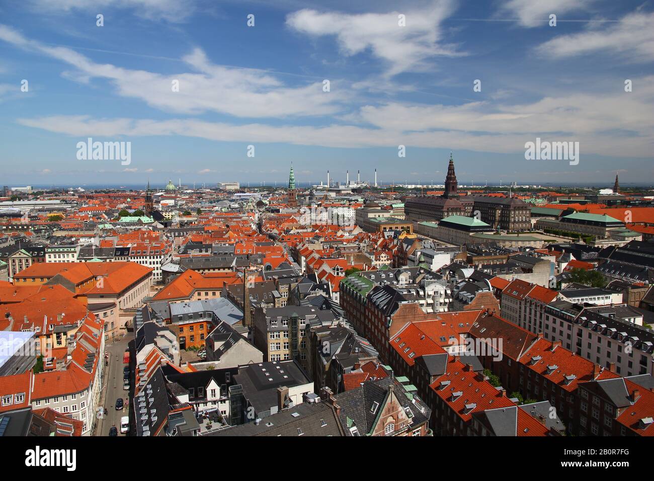 Copenhagen is the capital of Denmark Stock Photo - Alamy