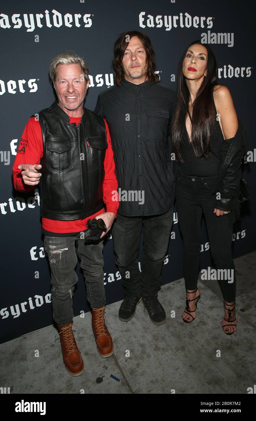 Los Angeles, Ca. 20th Feb, 2020. Pepper Foster, Norman Reedus, Vanessa ...