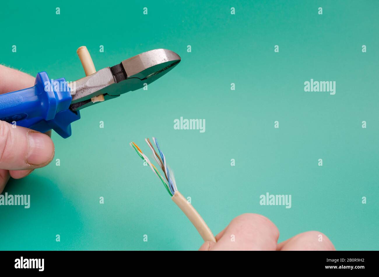 Repairing break in line hi-res stock photography and images - Alamy