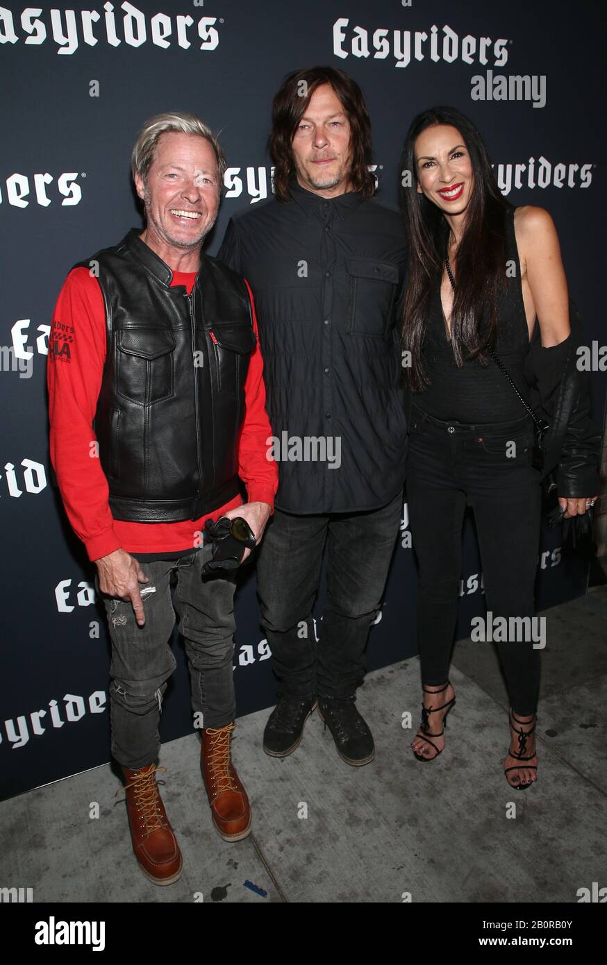 Los Angeles, California, USA. 20th Feb, 2020. Pepper Foster, Norman ...