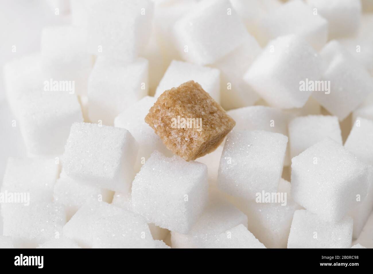 Brown sugar lumps hi-res stock photography and images - Alamy