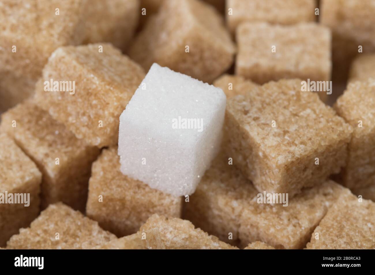 Brown sugar lumps hi-res stock photography and images - Alamy