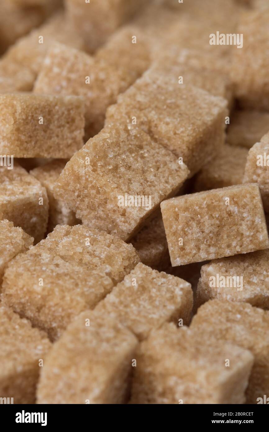 Brown cane sugar blocks hi-res stock photography and images - Alamy