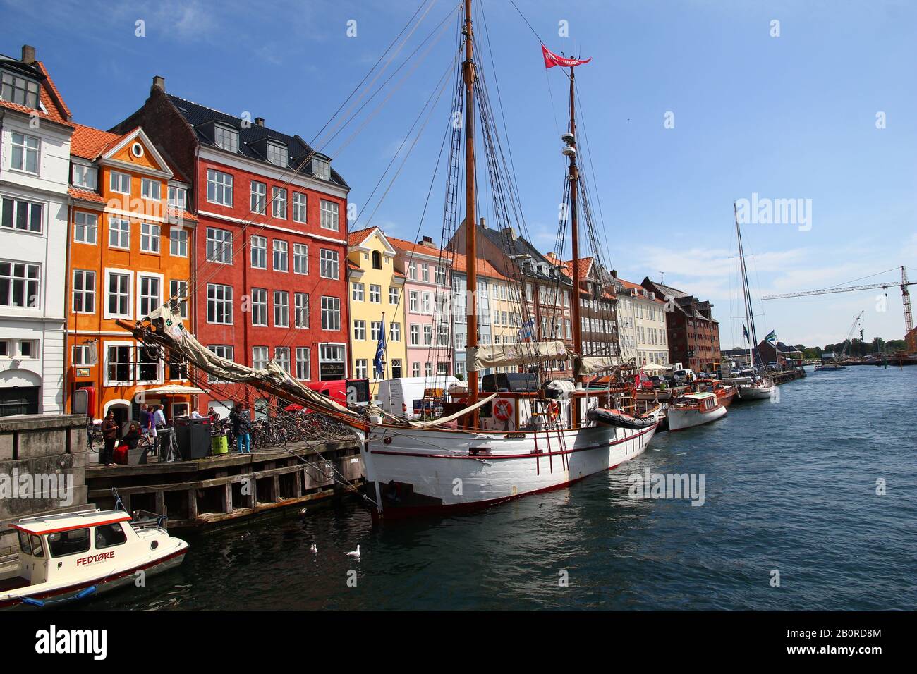 Copenhagen is the capital of Denmark Stock Photo - Alamy