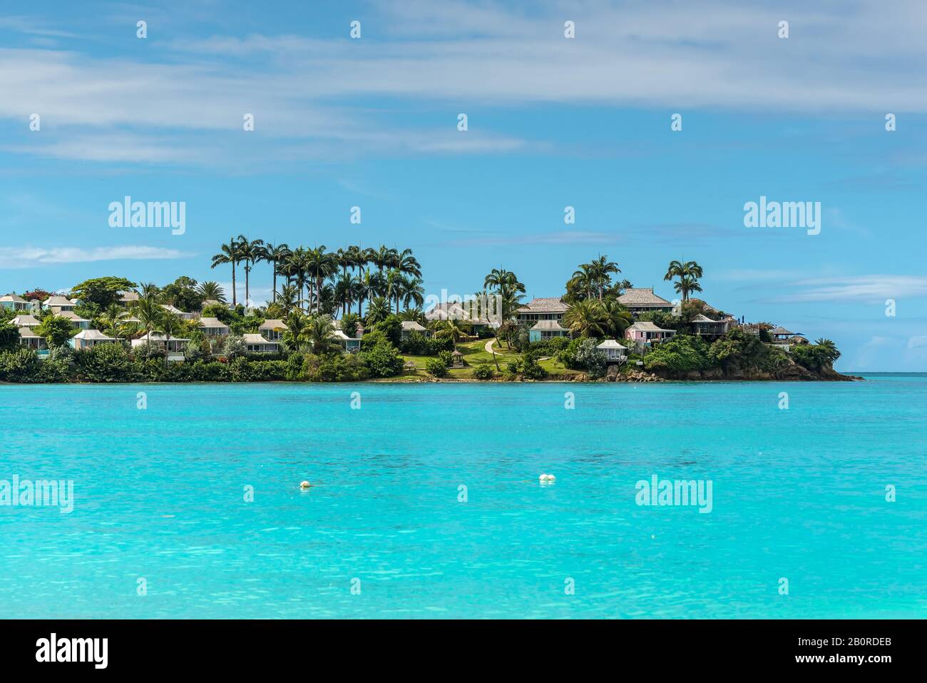 Valley Church Bay, Antigua and Barbuda - December 18, 2018: The Cocobay ...