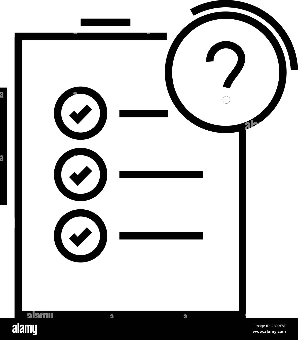 Big issue line icon, concept sign, outline vector illustration, linear ...