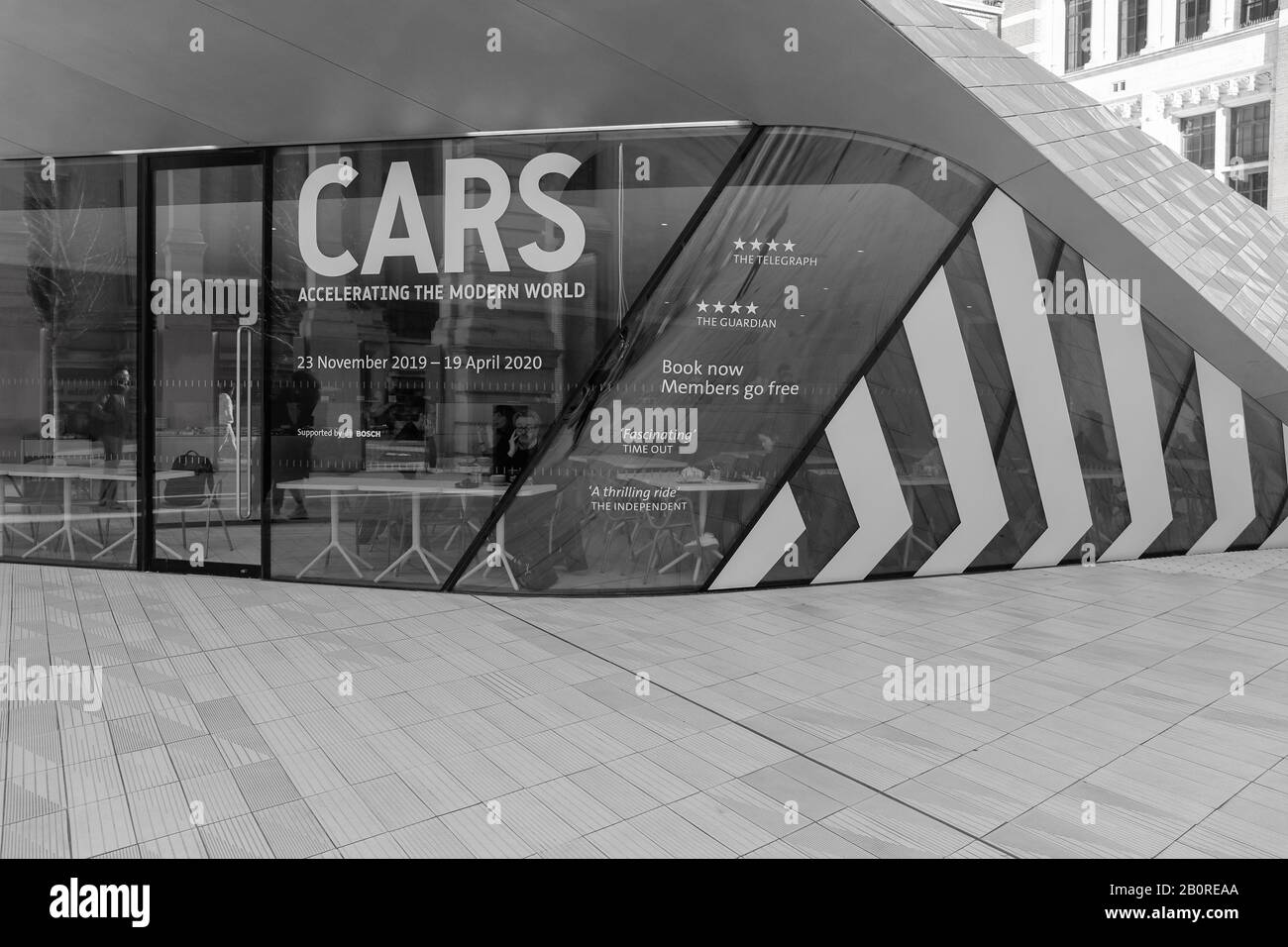 Cars Exhibition - Victoria and Albert Museum, London Stock Photo - Alamy