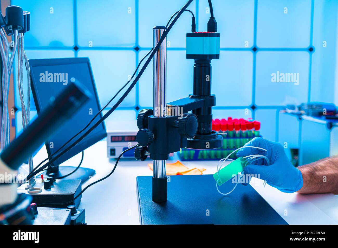 Modern Medical Equipment Development Laboratory Stock Photo - Alamy