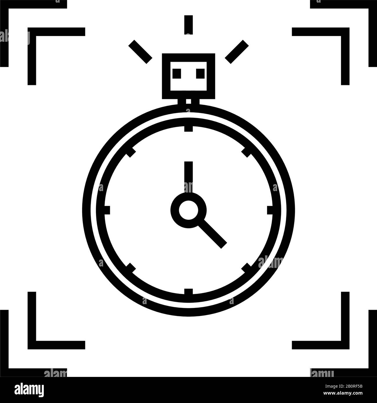 Alarm noise line icon, concept sign, outline vector illustration ... Alarm noise line icon, concept sign, outline vector illustration ...