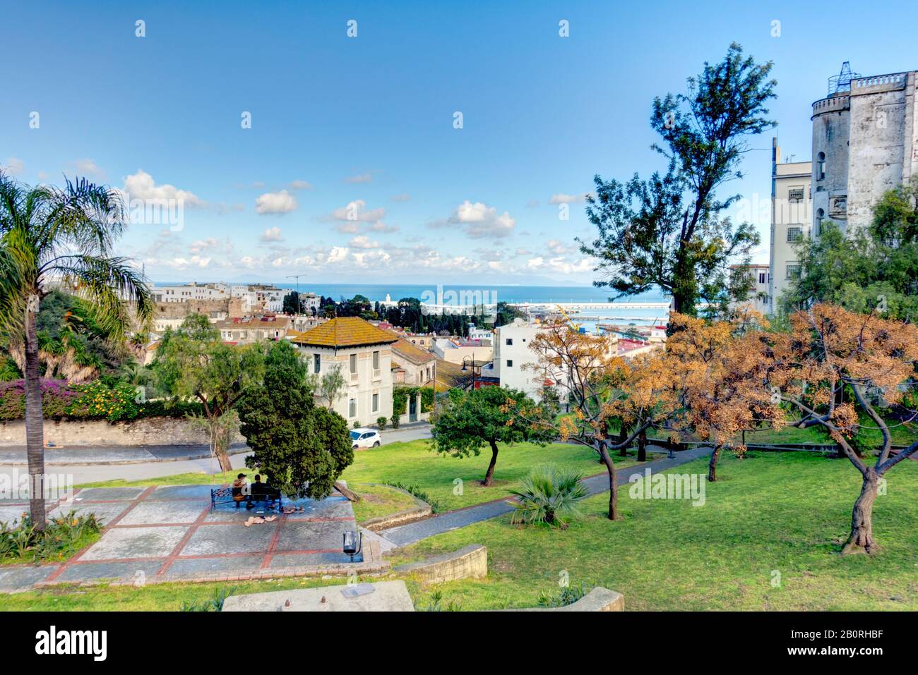 Tangier Historical center, Morocco Stock Photo - Alamy