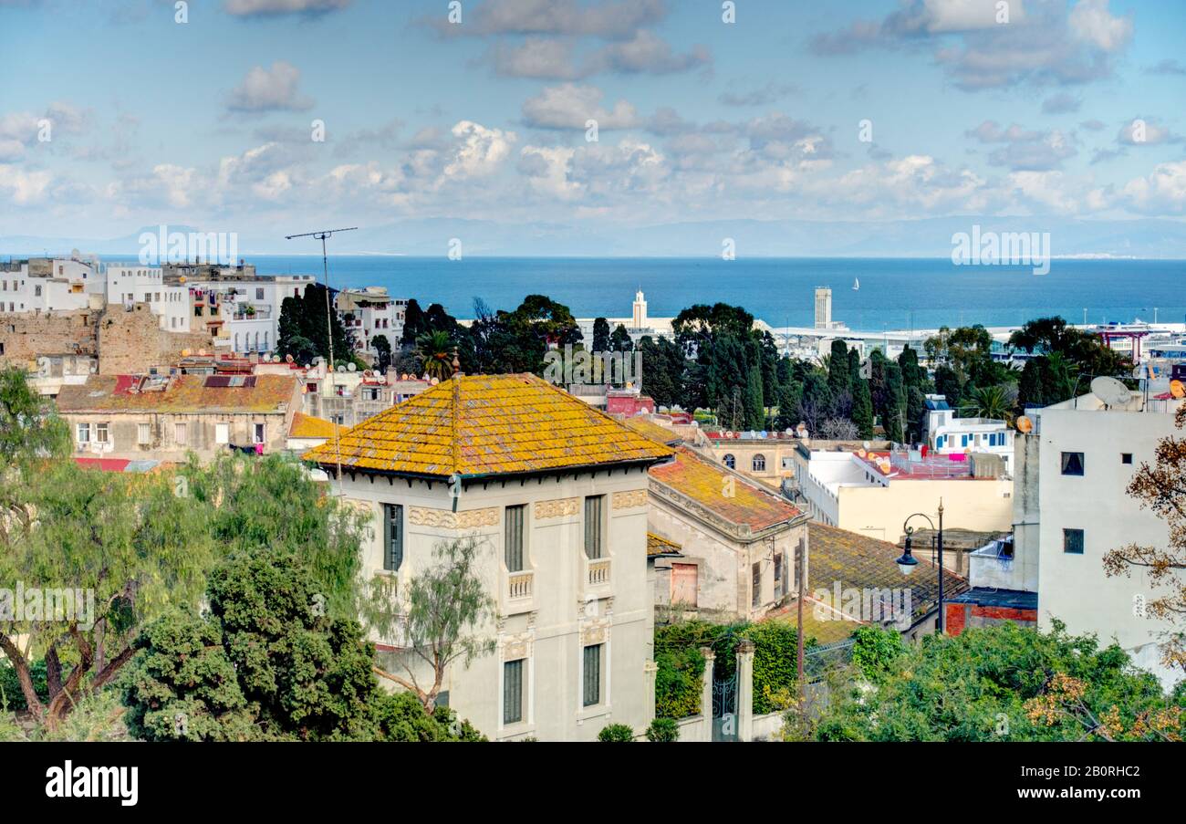 Tangier Historical center, Morocco Stock Photo - Alamy