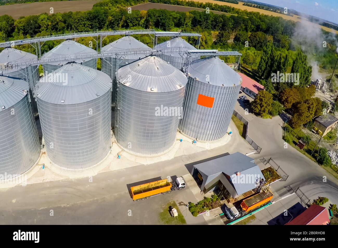 Storage silo rice hi-res stock photography and images - Alamy