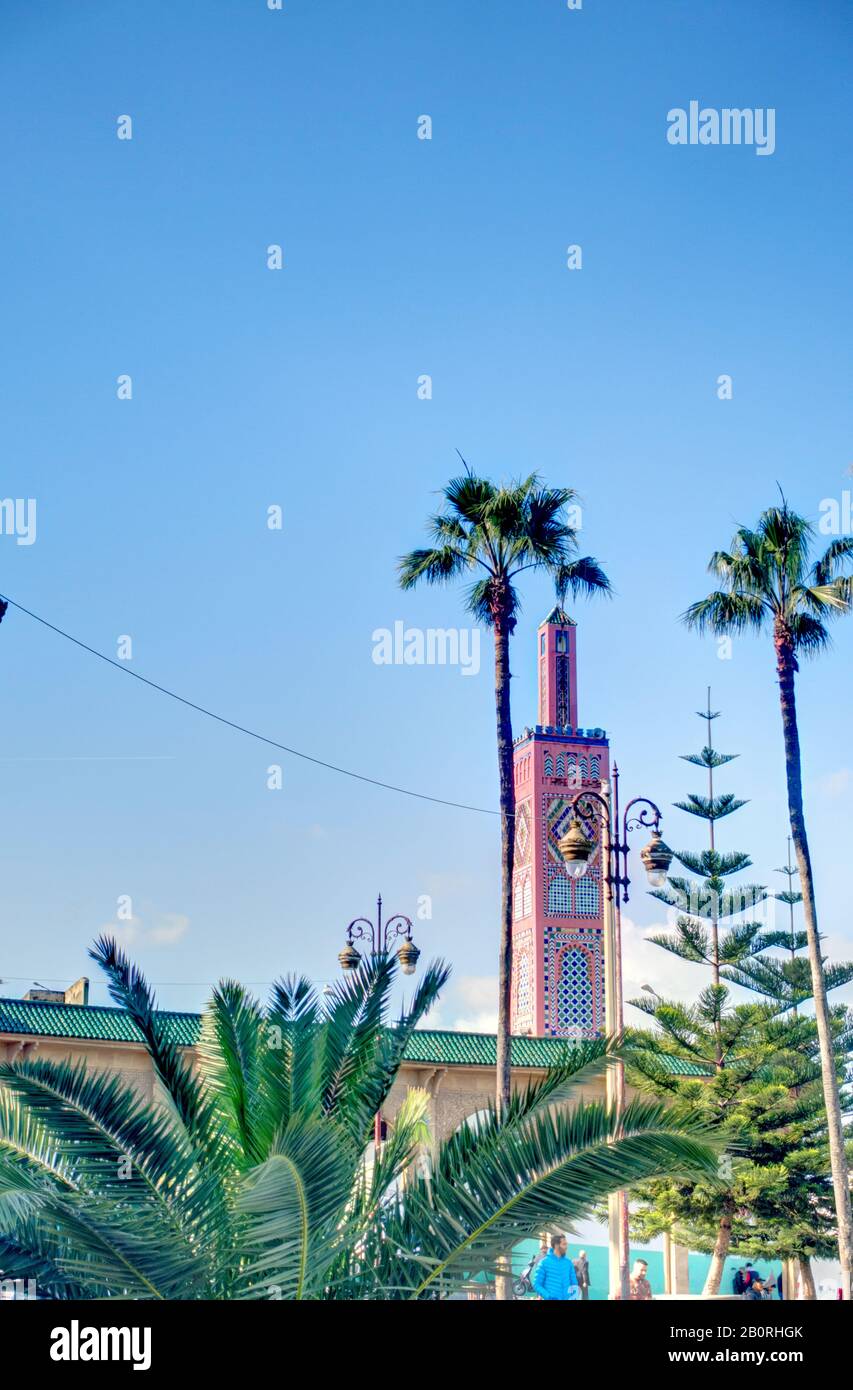 Tangier Historical center, Morocco Stock Photo - Alamy