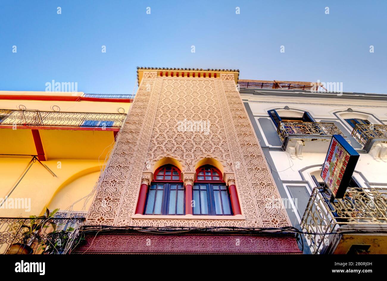 Tangier Historical center, Morocco Stock Photo - Alamy