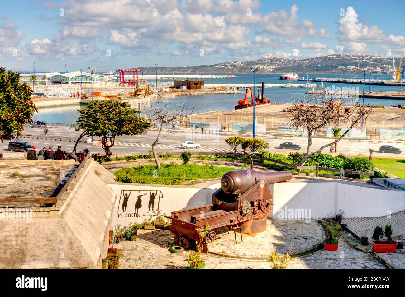 Tangier Historical center, Morocco Stock Photo - Alamy