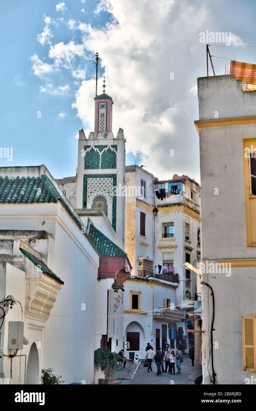 Tangier Historical center, Morocco Stock Photo - Alamy