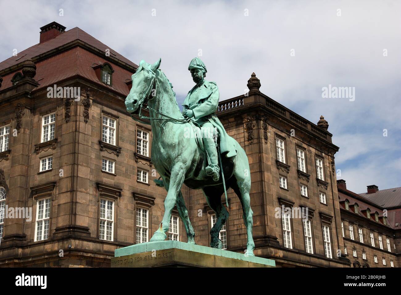 The monument in Copenhagen city, Denmark Stock Photo - Alamy