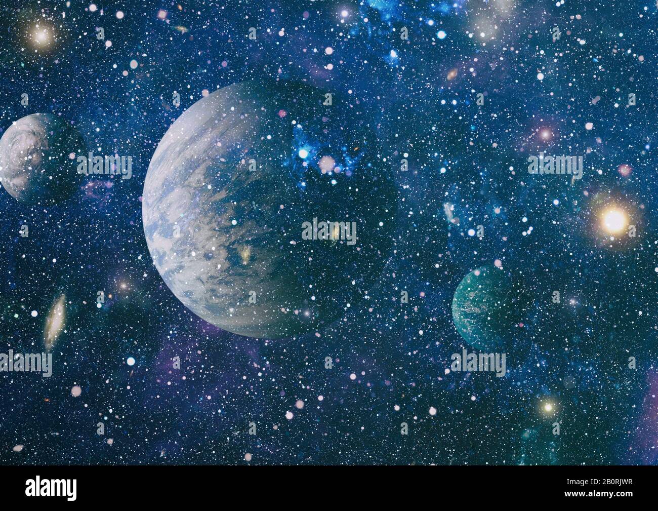 Sparkle shinny blue star particle motion on black background, starlight ...