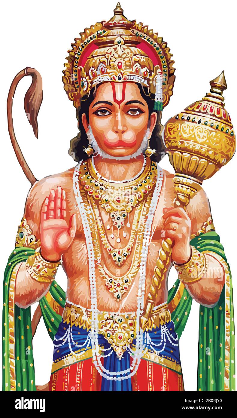 Indian God Hanuman