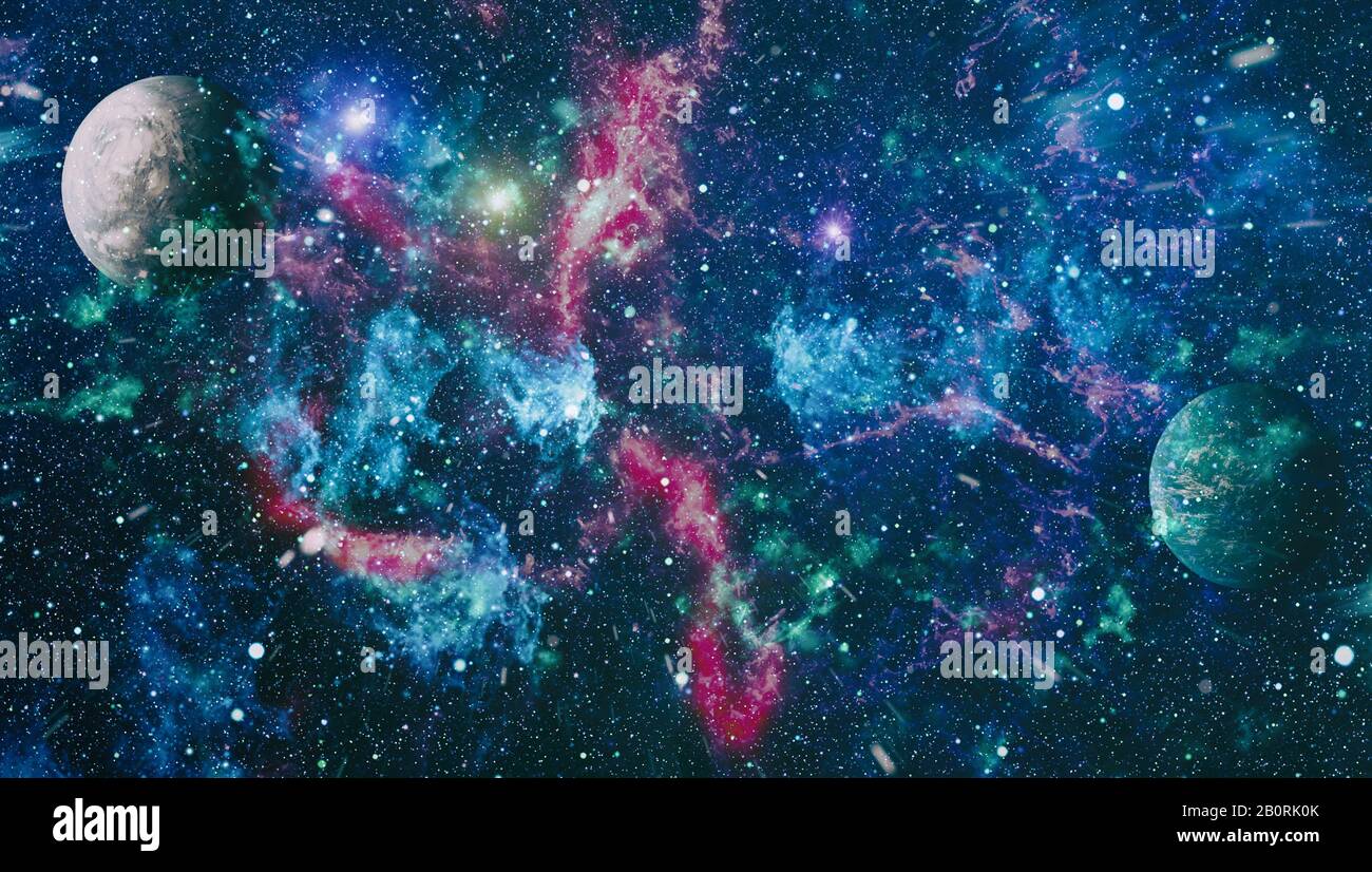 Sparkle shinny blue star particle motion on black background, starlight ...