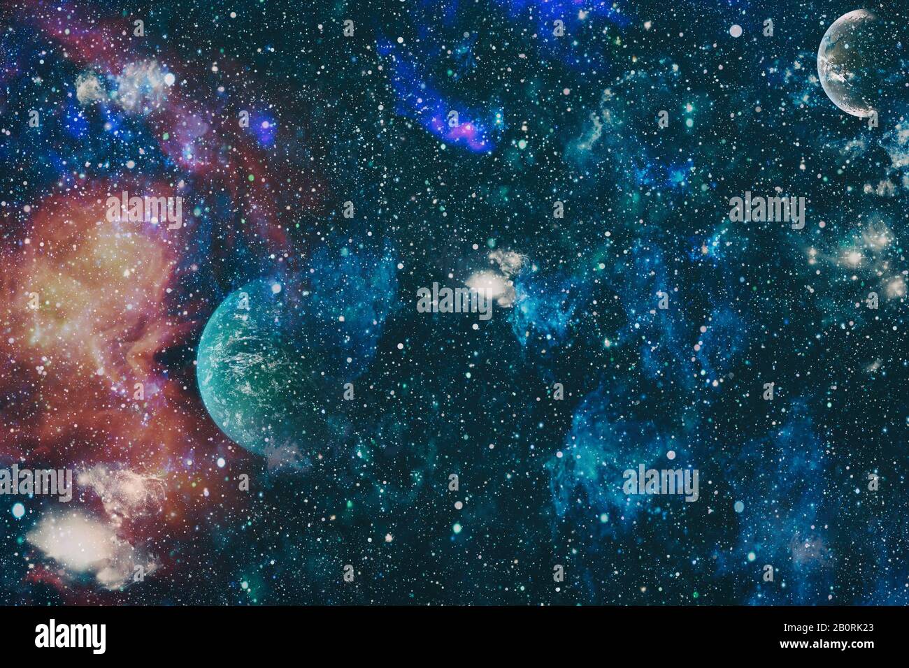 Sparkle shinny blue star particle motion on black background, starlight ...