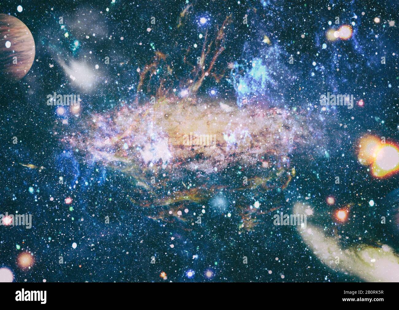 Sparkle shinny blue star particle motion on black background, starlight ...