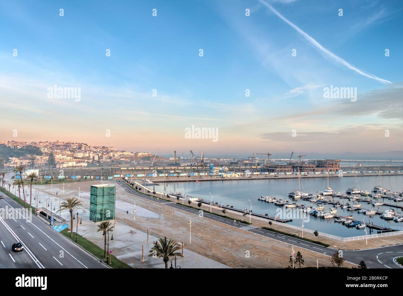 Beach promenade tangier hi-res stock photography and images - Alamy