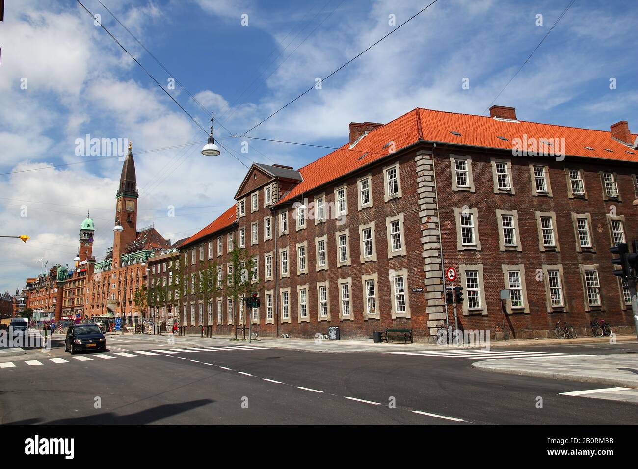 The building in Copenhagen city, Denmark Stock Photo - Alamy