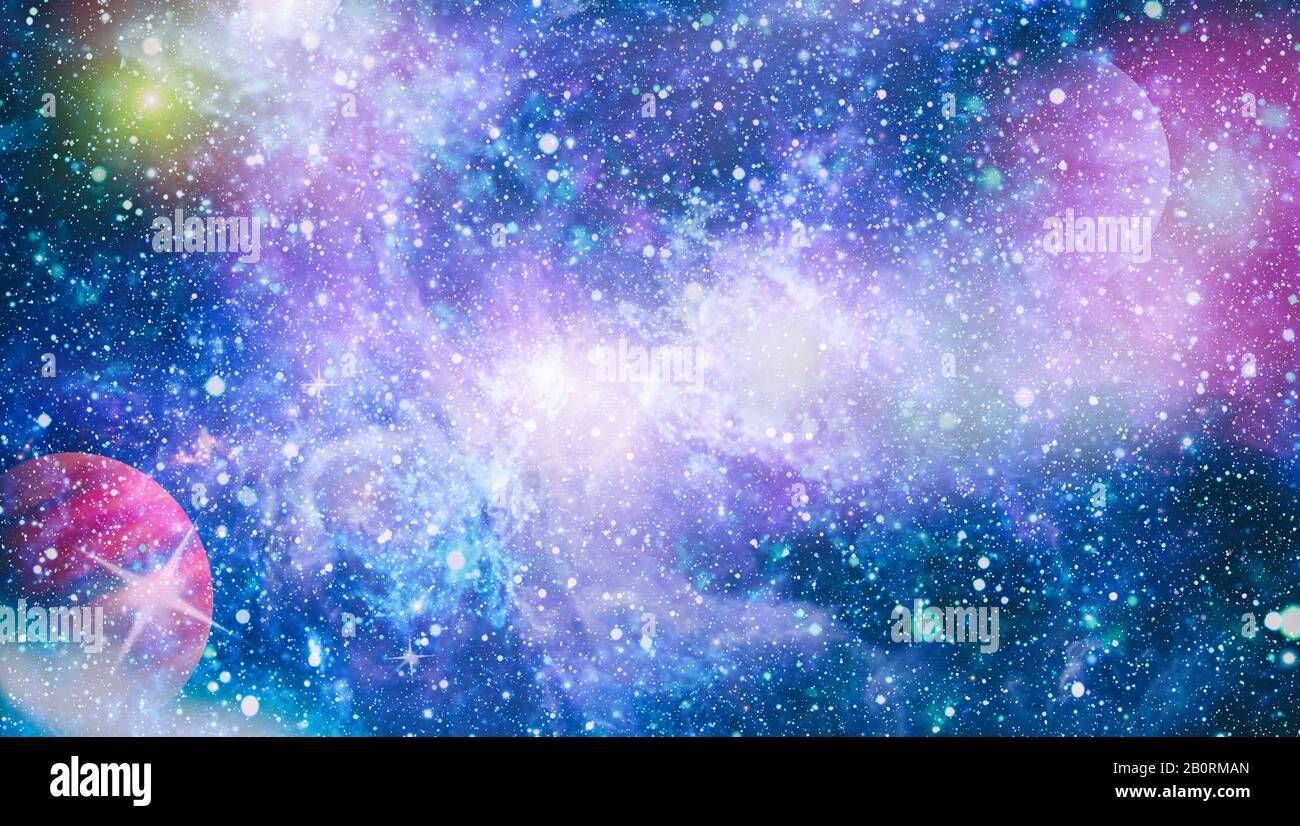 Colorful Space Nebula